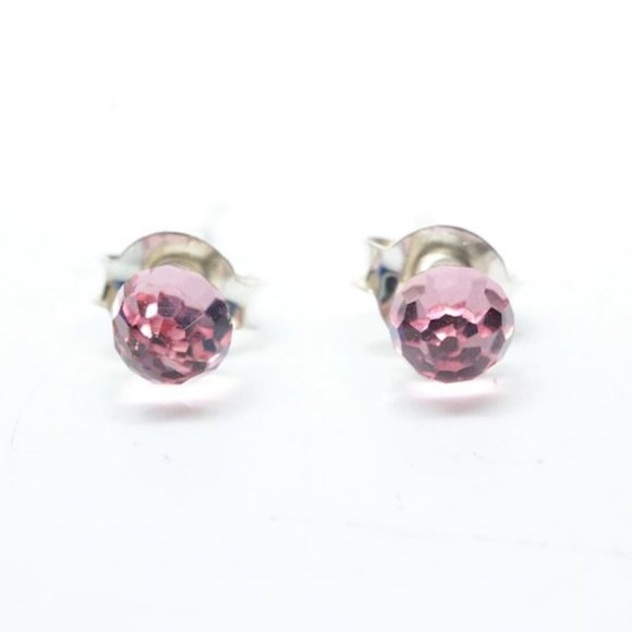 Acomo | Jewelry | Acomo Sterling Silver Stud Earrings Red New | Poshmark